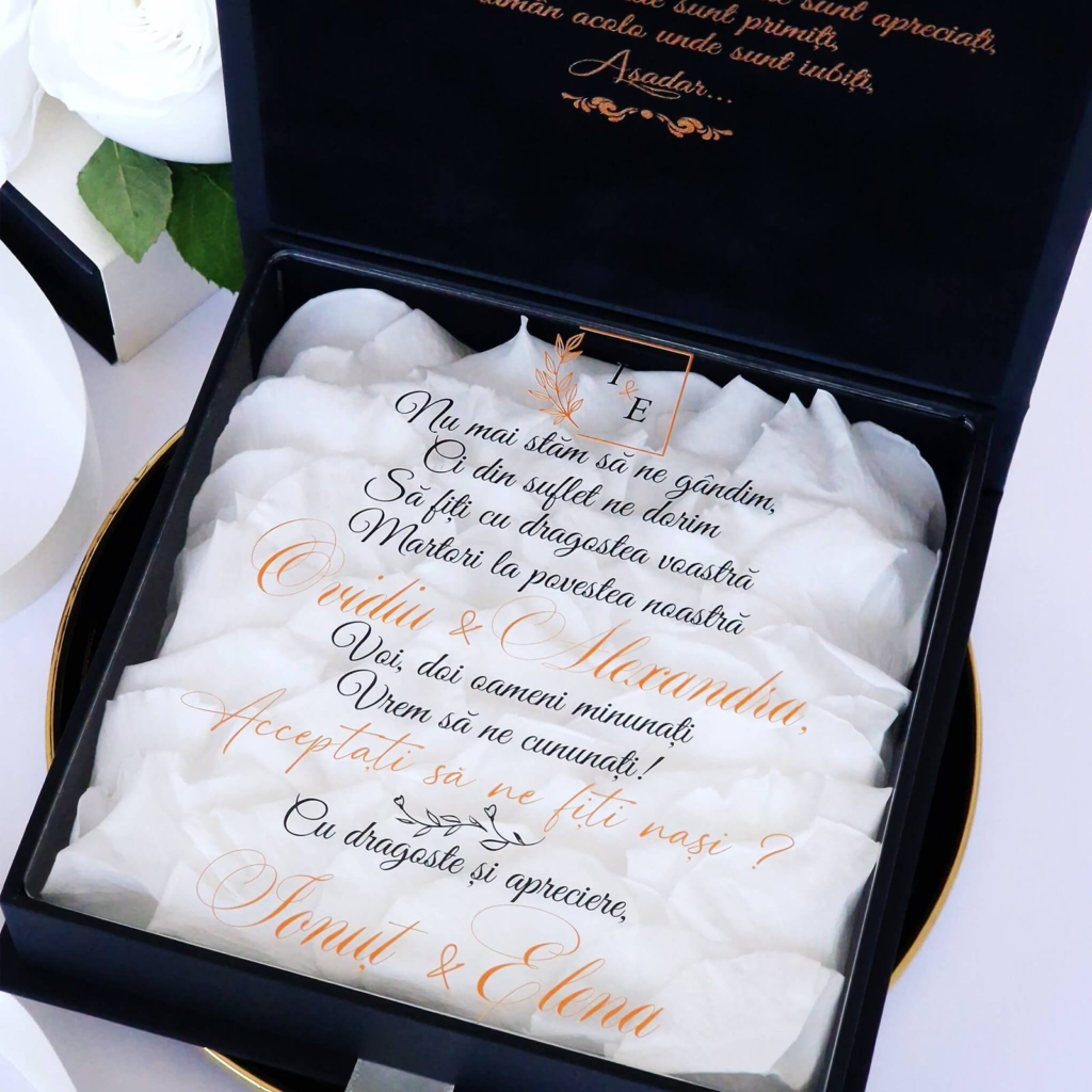 Invitații de Nuntă Personalizate și Cadouri‣ Glamour Invites